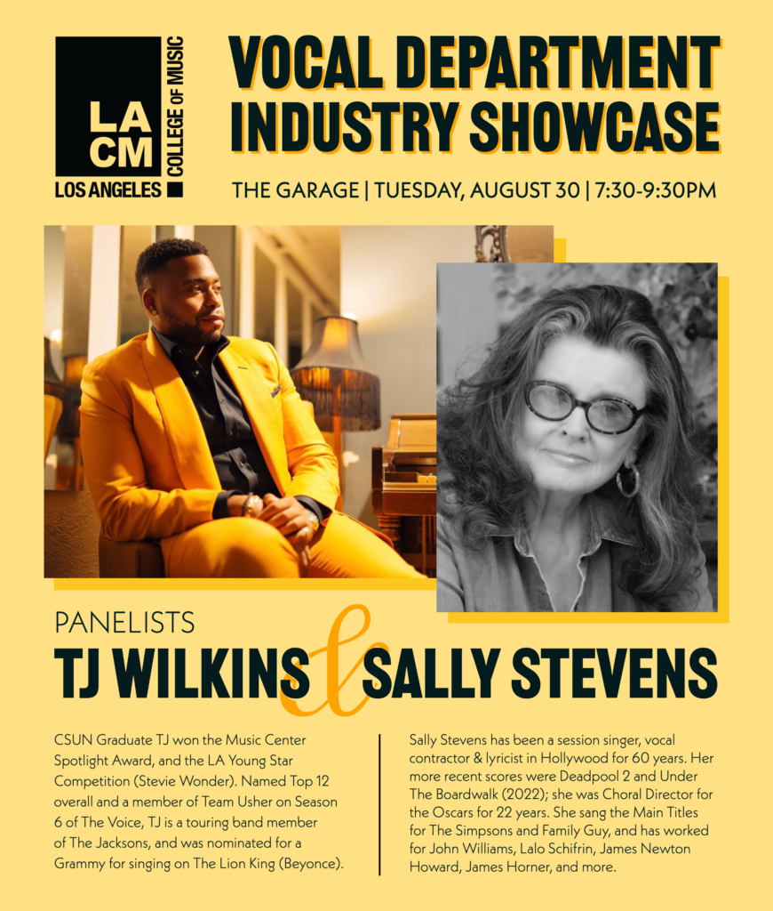 Vocal Department Industry Showcase 8/30/22 - LACM