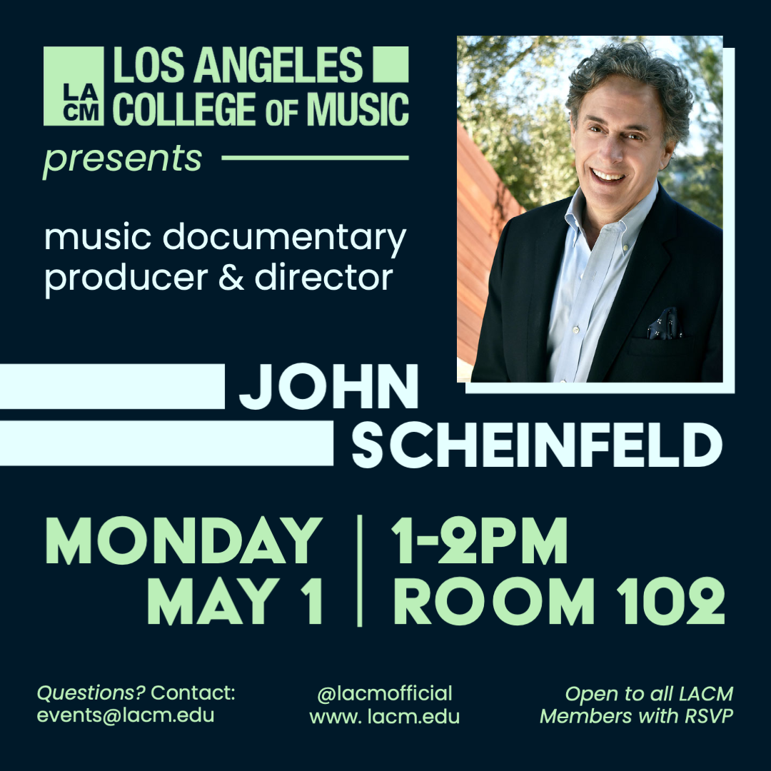 John Scheinfeld 5/1 - LACM