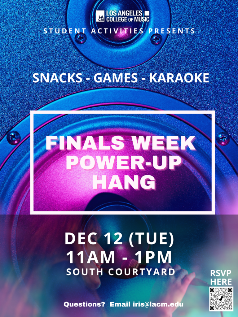 Finals Week Power-Up Hang 12/12 - LACM