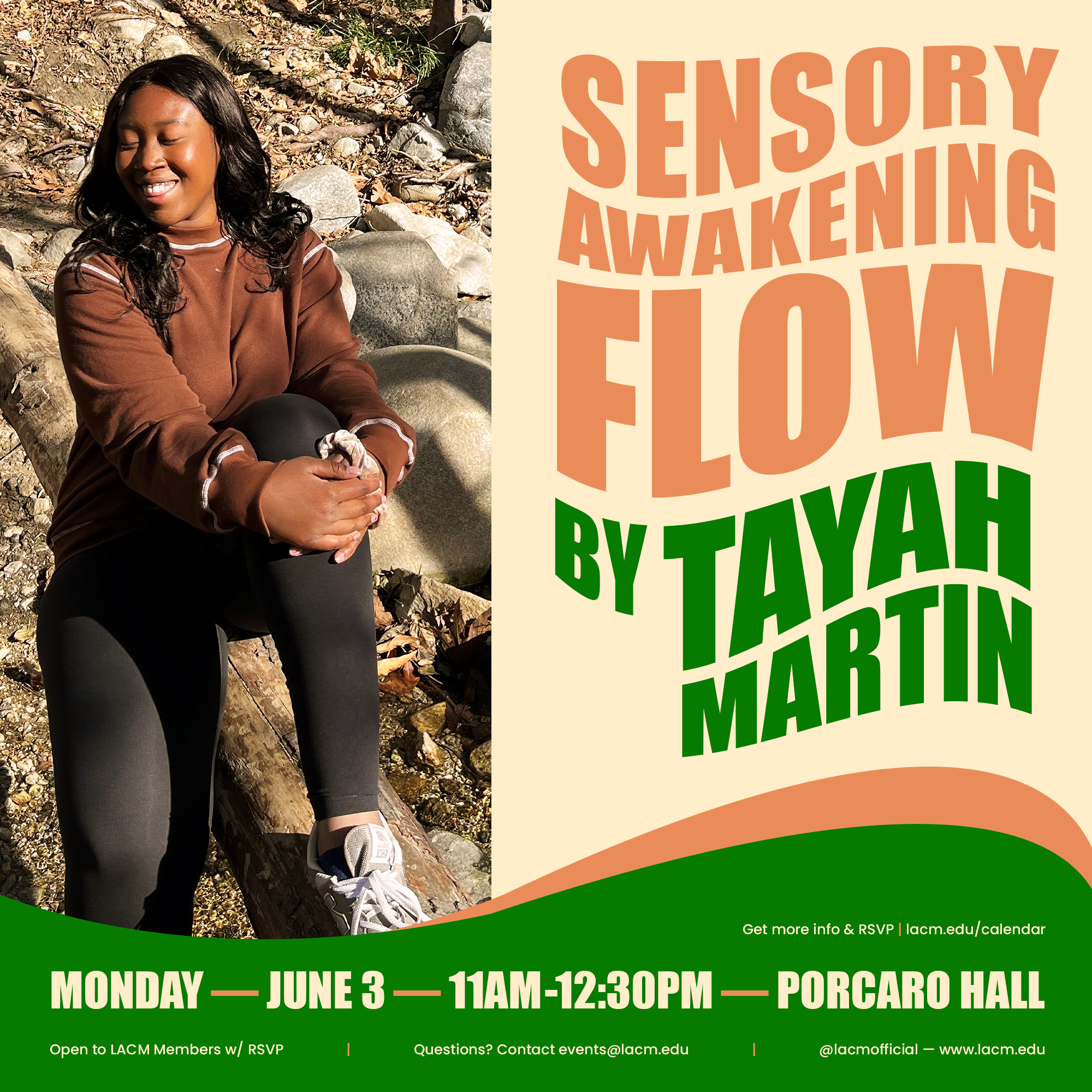 Sensory Awakening Flow by Tayah Martin 6/3 - LACM
