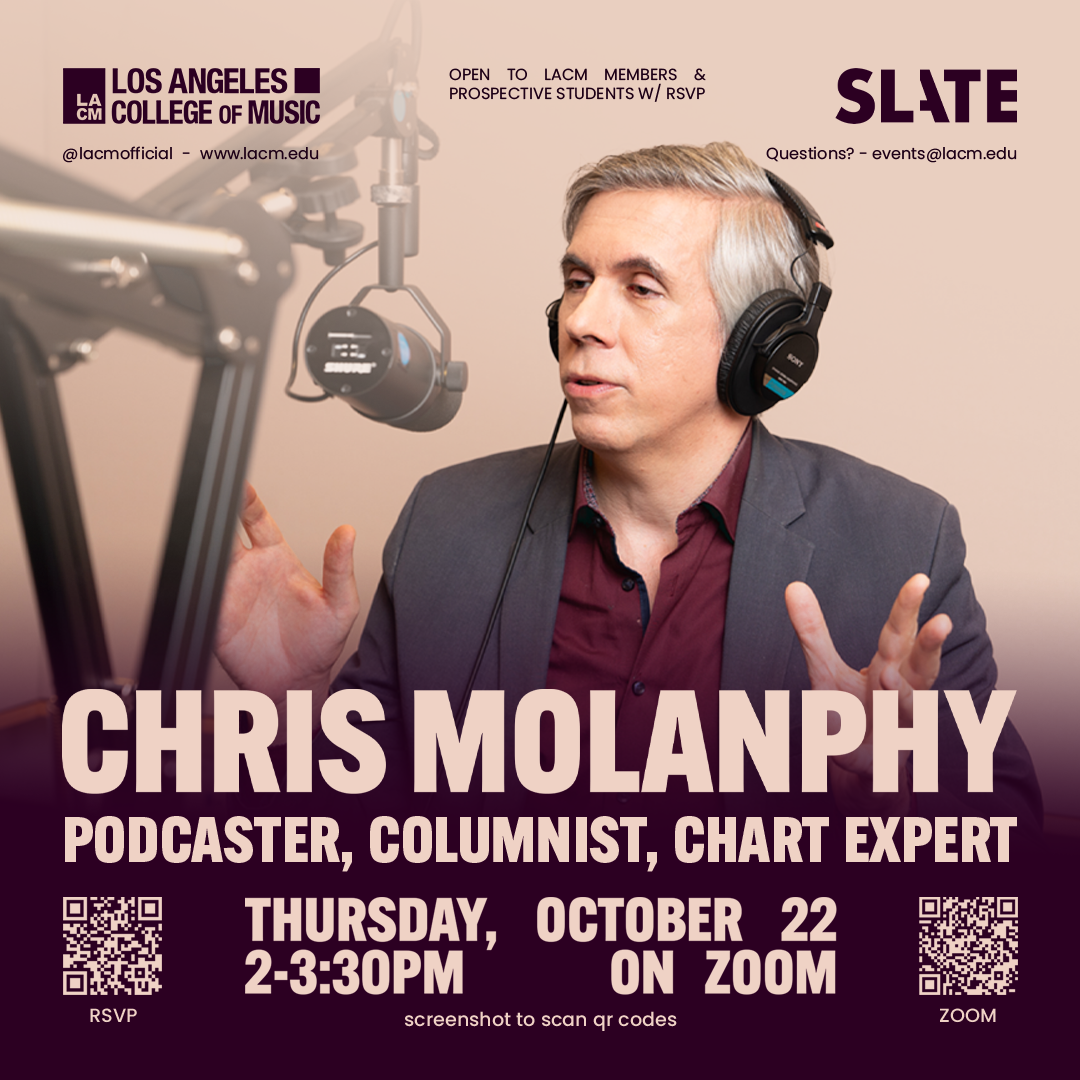 Chris Molanphy 10/22 - LACM