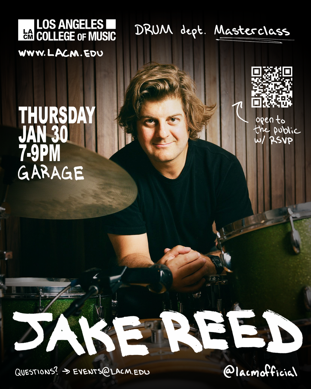 Jake Reed 1/30 - LACM
