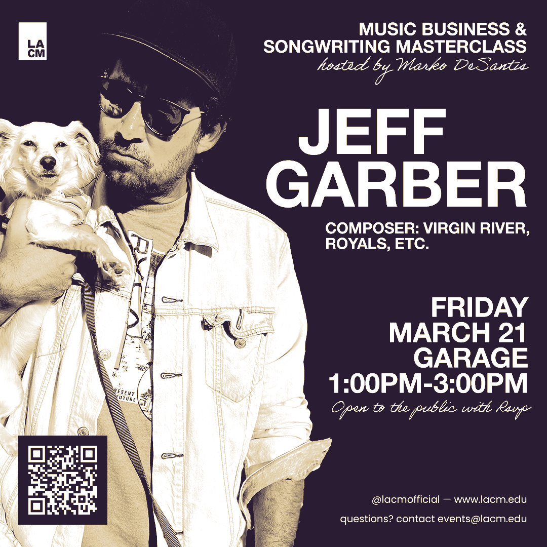 Jeff Garber 3/21 - LACM