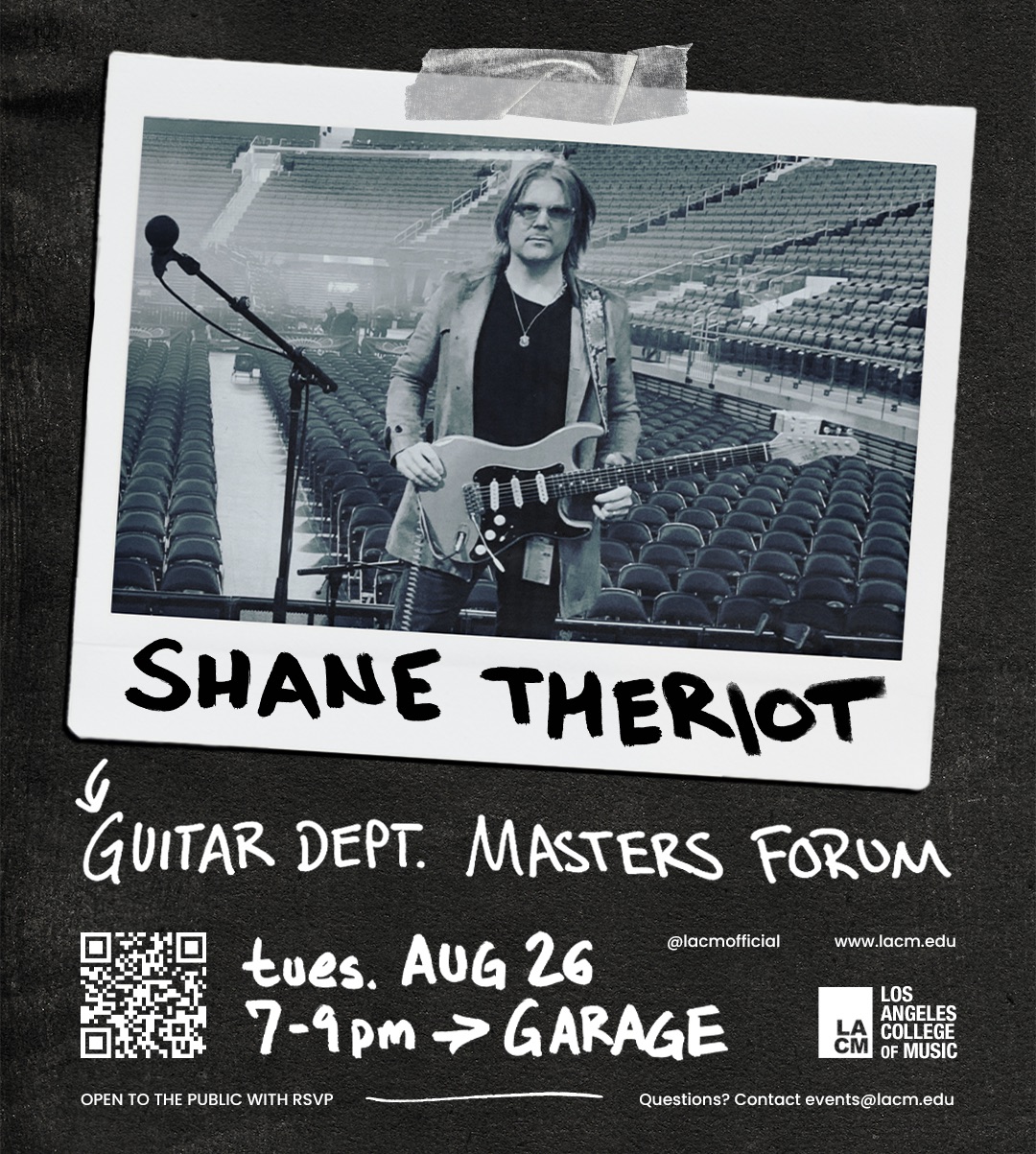Masters Forum: Shane Theriot 8/26 - LACM